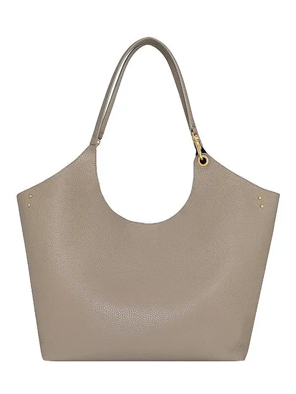 Rebecca Minkoff Leather Tote - Grey/navy