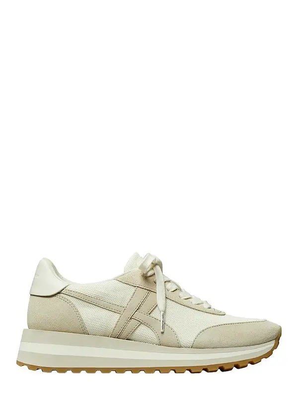 Tory Burch Hank Wedge Sneakers - New Ivory