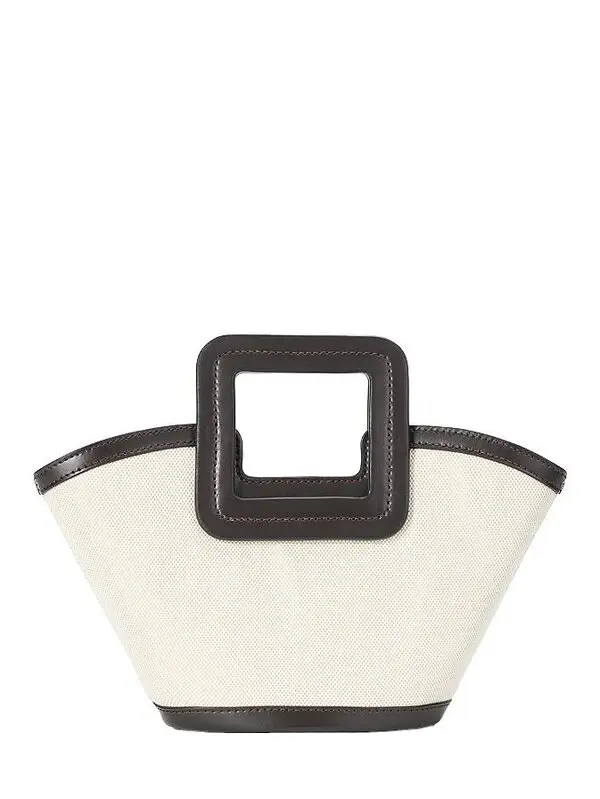 Staud Shirley Mini Bucket Bag - Naturales