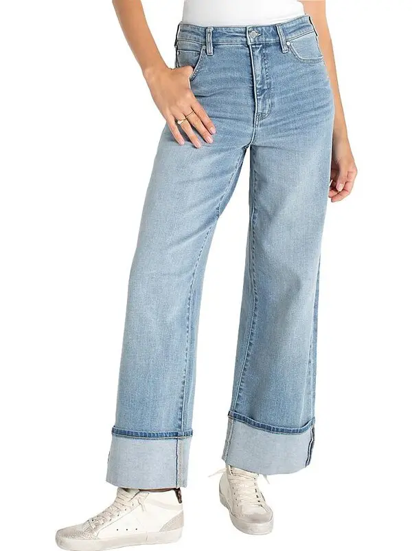LIVERPOOL Morgan High-rise Wide Leg Jeans - Rincon Beach