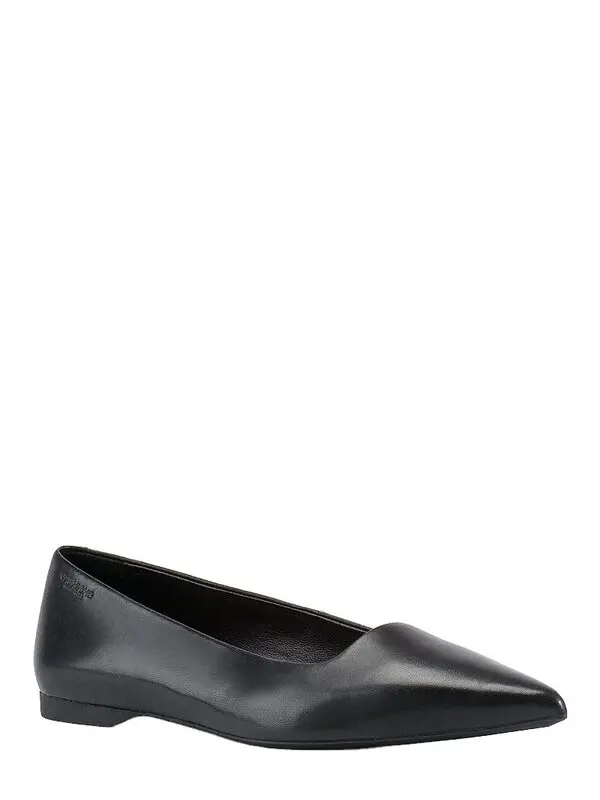 VAGABOND SHOEMAKERS Hermine Leather Ballet Flats - Black