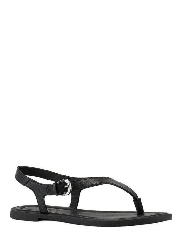 VAGABOND SHOEMAKERS Zaida Leather Thong Sandals - Black