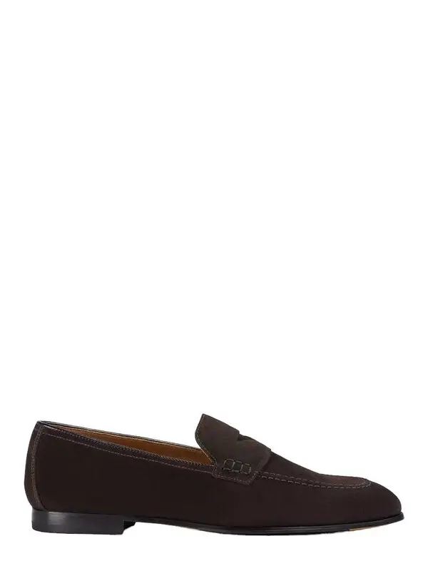 DOUCAL'S Suede Loafers - Brown