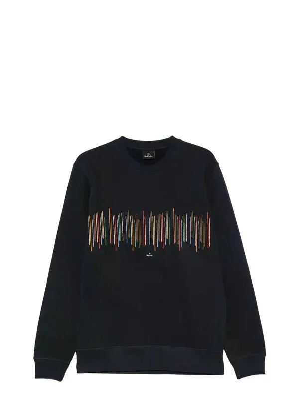 Paul Smith Embroidered Sweatshirt - Blue