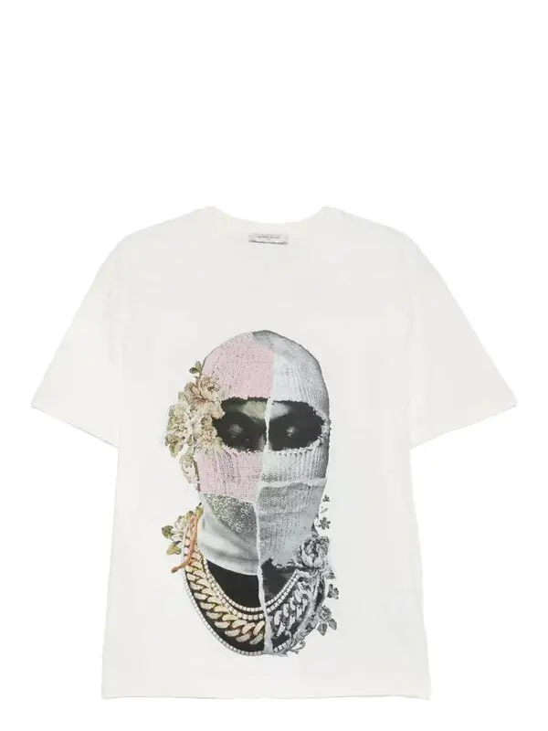 IH NOM UH NIT Floral-print T-shirt - Neutrals