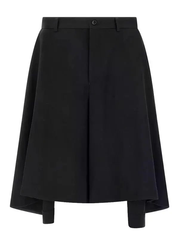 Comme Des Garçons Cut-out Shorts - Black