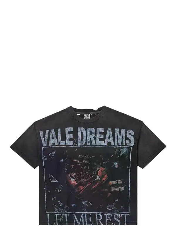VALE FOREVER Red Dress T-shirt - Black