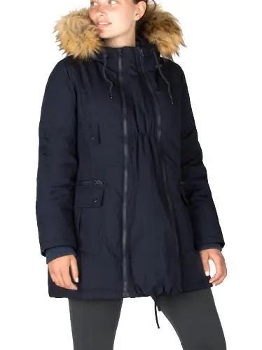 MODERN ETERNITY 3-in-1 Down Maternity Parka - Navy
