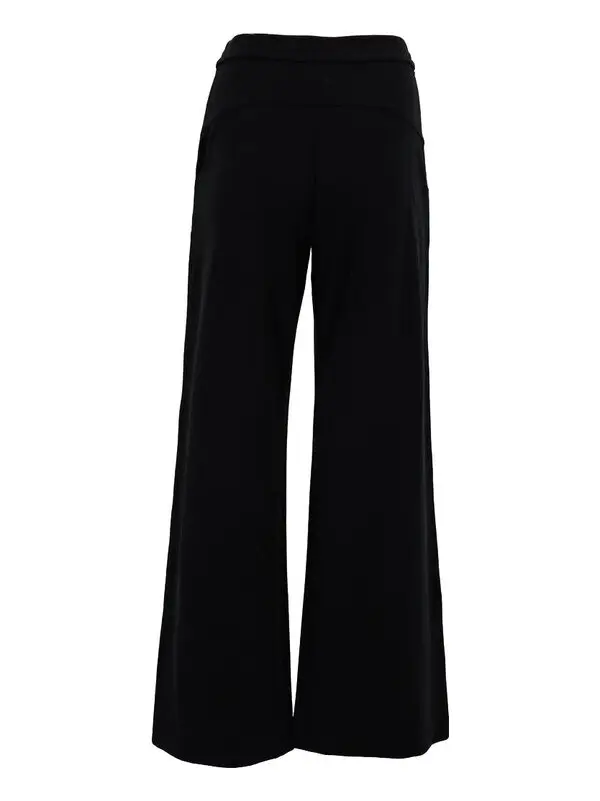 LORDS OF HARLECH Wide-leg Pant - Very Black