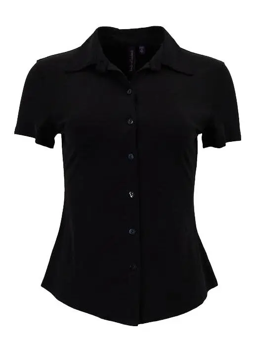 LORDS OF HARLECH Printed Button-up Shirt - Black