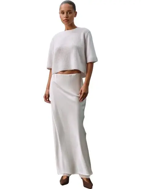 Naked Cashmere Atallah Cashmere Tee - Marble