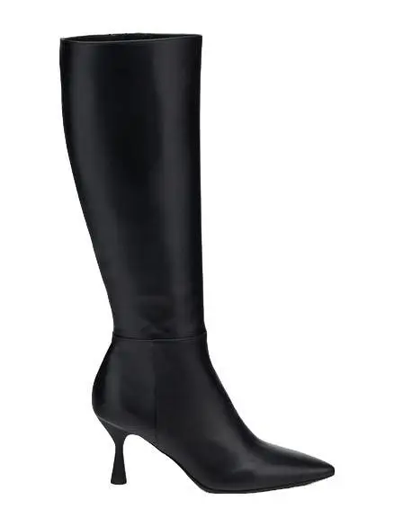 Agl Ide High Leather Boots - Black Nappa