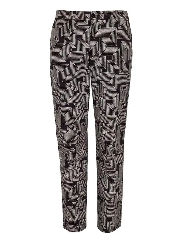 LORDS OF HARLECH Tailored Pant - Inter Twine Black