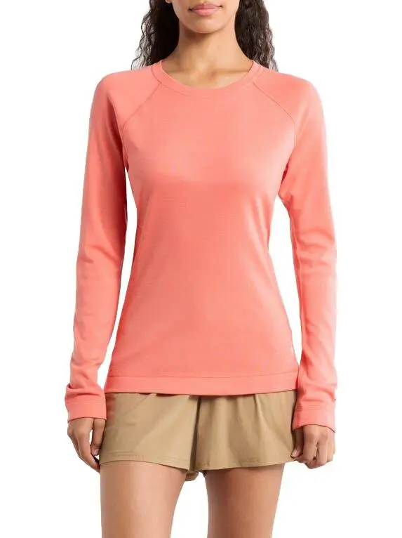 Smartwool Classic Thermal Merino Base Layer Long Sleeve Top - Coral Reef