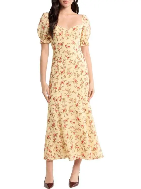 REFORMATION Gloria Floral Maxi Dress - Wistful