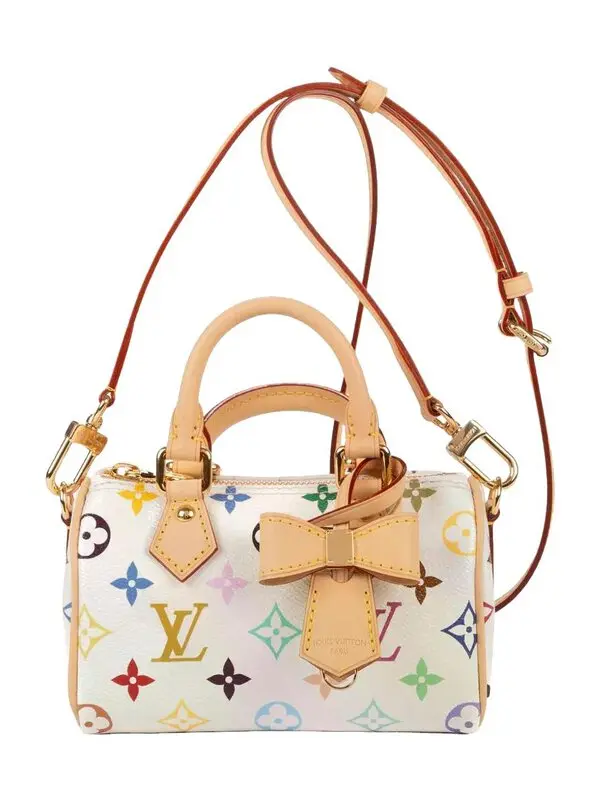 LOUIS VUITTON Takashi Murakami Alma Bb Tote Bag - Neutrals