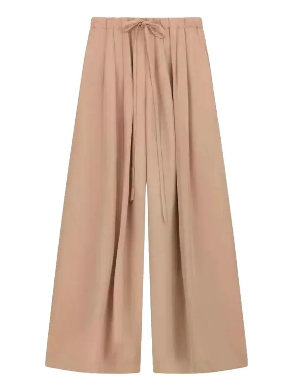 Liviana Conti Drawstring Palazzo Trousers - Pink