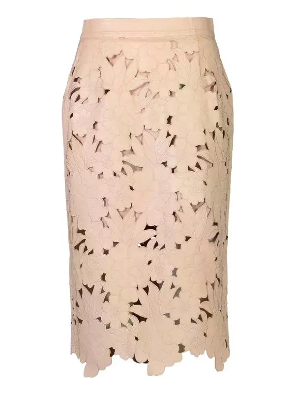 CHRISTY LYNN Maven Floral Midi Skirt - Pink