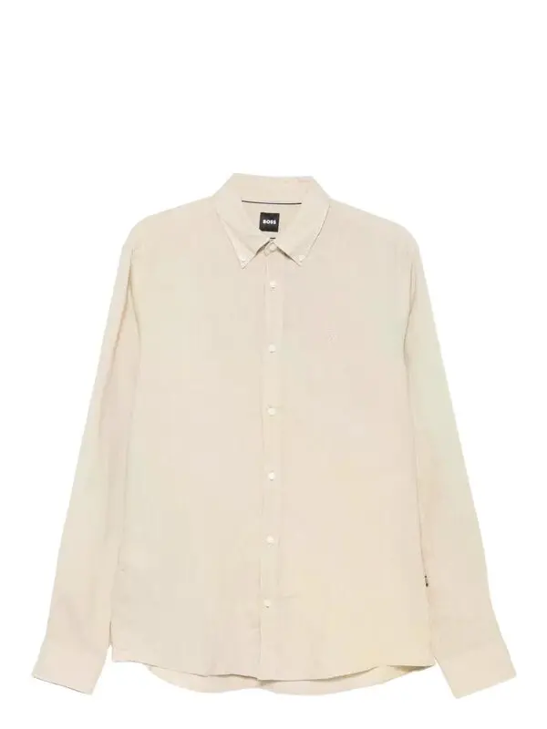BOSS Buttoned Shirt - Neutrals