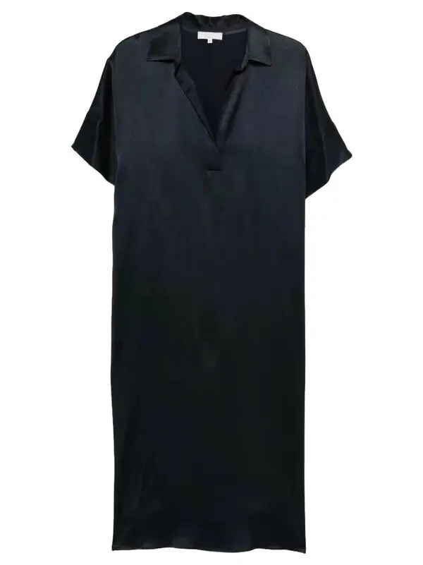 Antonelli Firenze V-neck Short-sleeve Dress - Blue