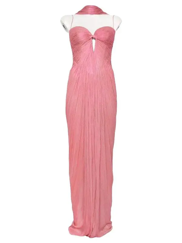 MARIA LUCIA HOHAN Tonia Sweetheart Maxi Dress - Pink