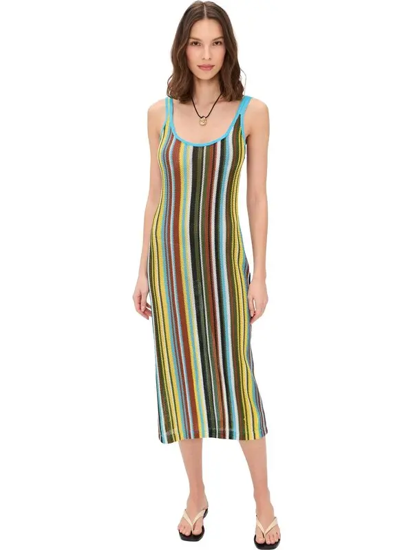 Staud Jessica Dress - Skate Stripe
