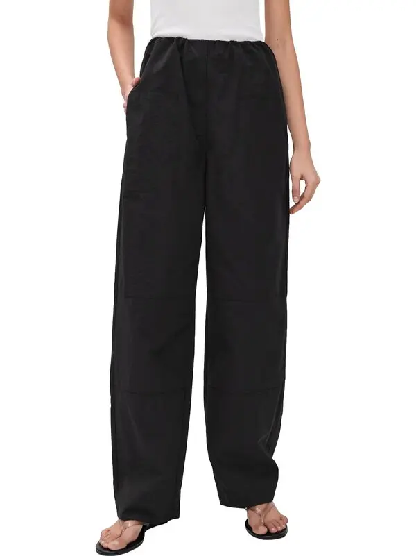 Paris Georgia Cocoon Track Pants - Black