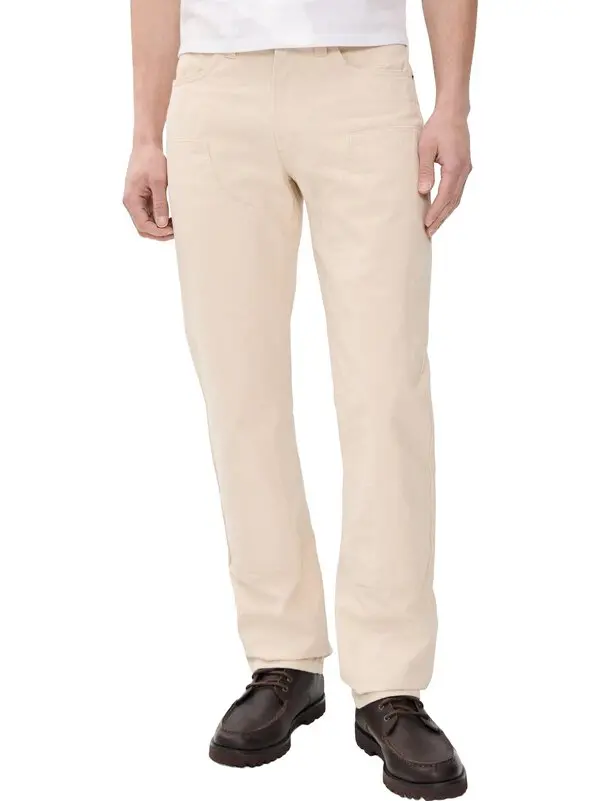 Filson Dry Tin Double Front Straight Trousers - Natural Seed
