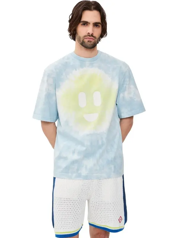 Casablanca Tie Dye T-shirt - Blue