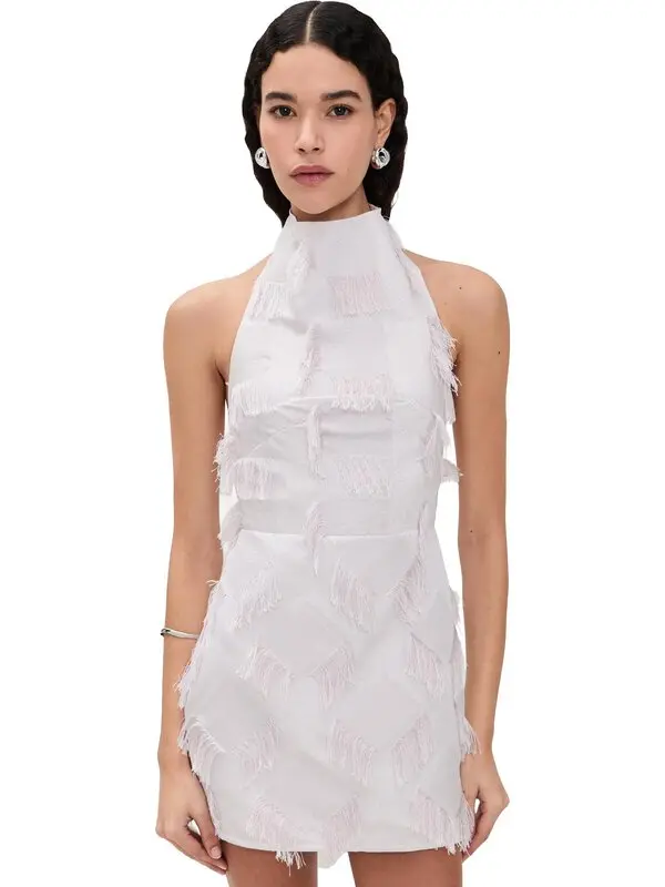 Paris Georgia Back Wrap Mini Dress - Blossom Ice