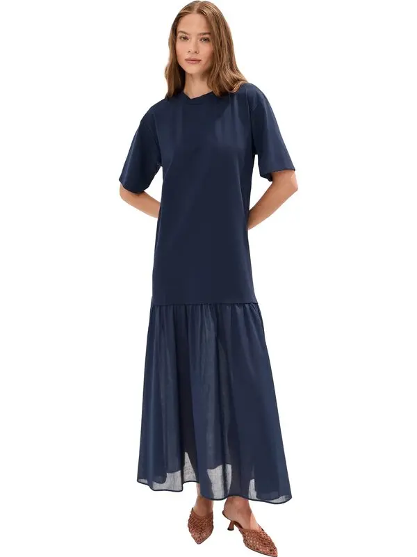 LE BOP Camden Maxi Dress - Navy