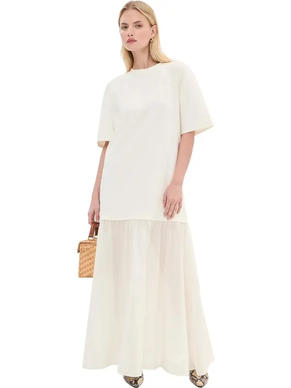 LE BOP Camden Maxi Dress - White