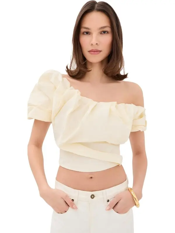 Paris Georgia Rio Blouse - Bone