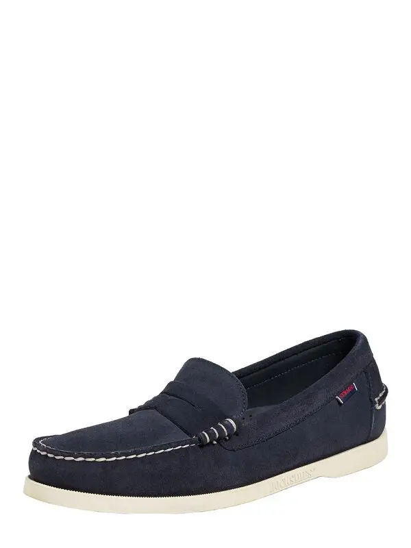 SEBAGO Dan Boat Roughout Loafers - Blue Universe