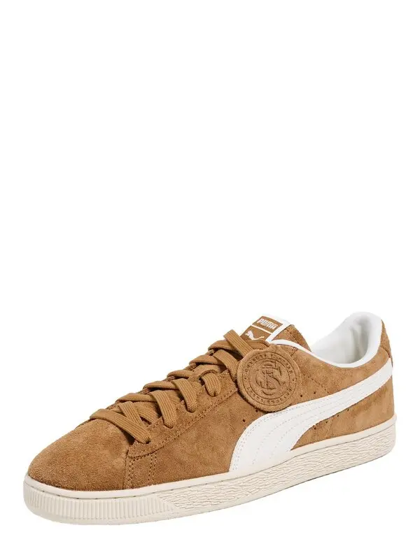 PUMA Suede Charles F. Stead V Sneakers - Honey Butter/puma White
