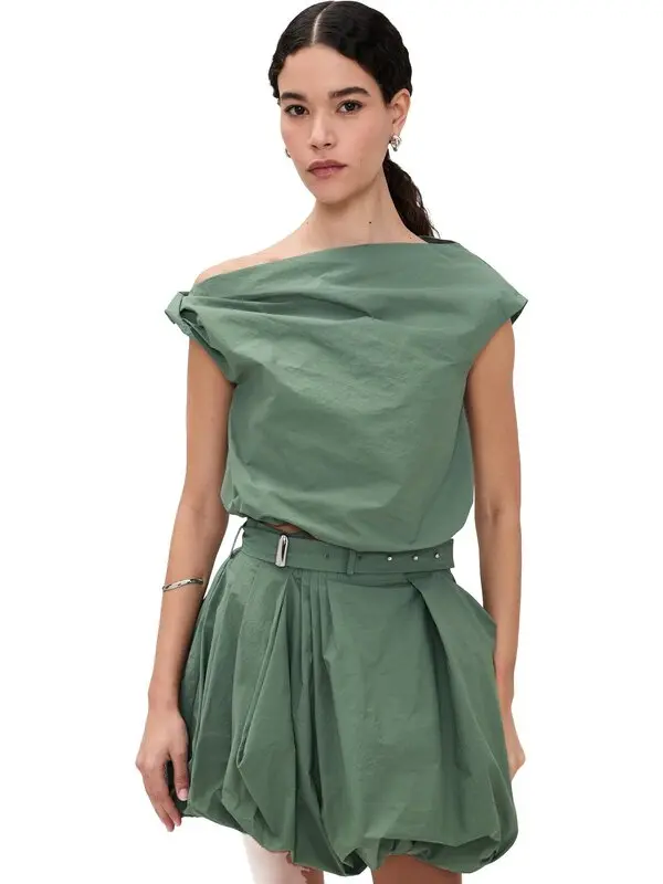Paris Georgia Alice Top - Duck Green