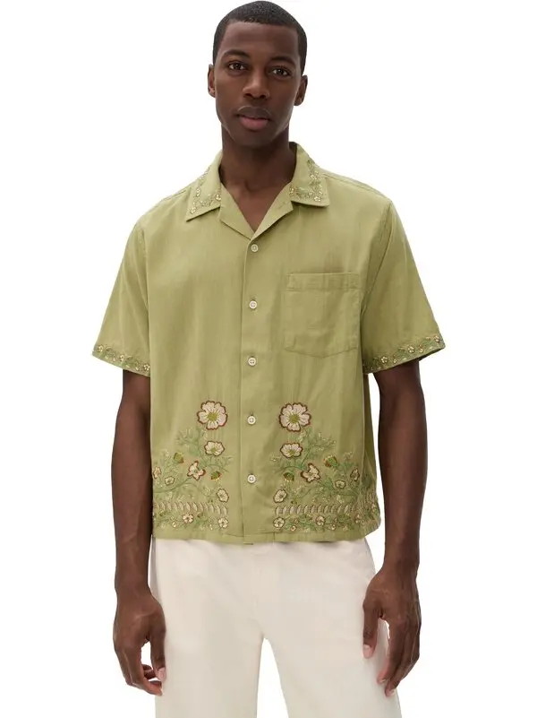 CORRIDOR Augusta Camp Shirt - Olive