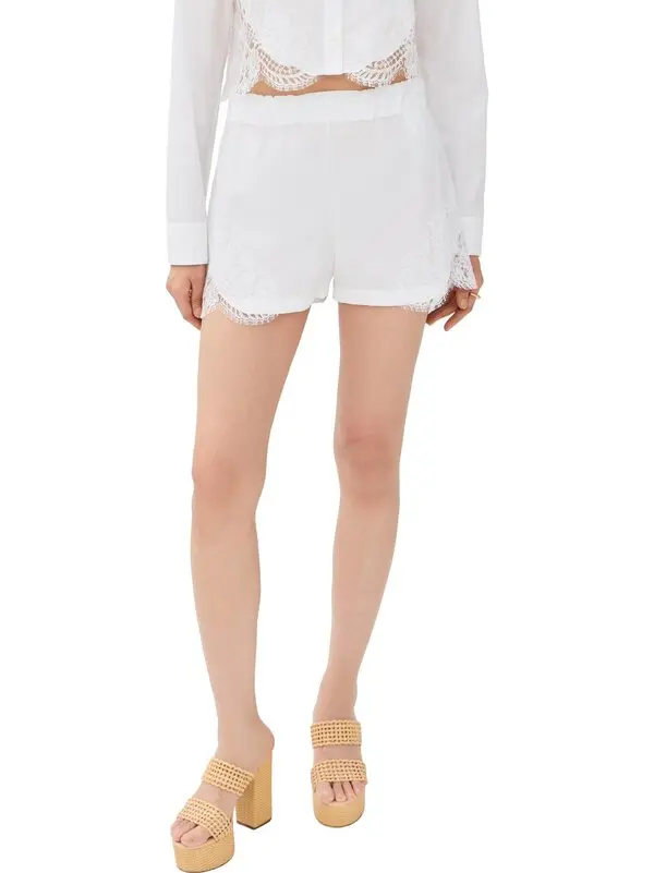 Versace Mini Shorts - Optical White