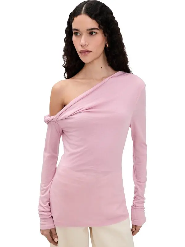 Paris Georgia Manahou Top - Pale Pink