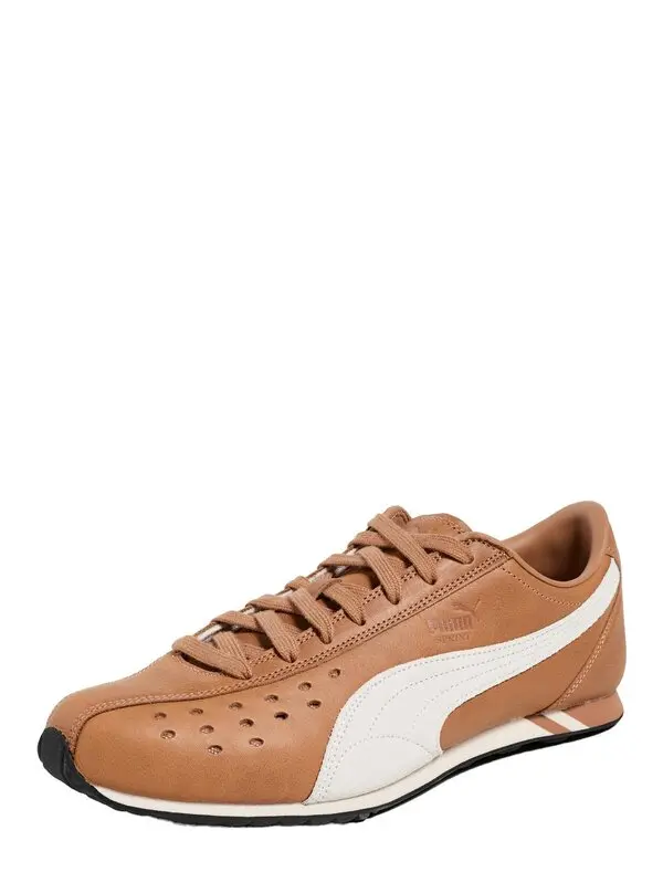 PUMA Sprint Premium Sneakers - Caramel Latte/puma White