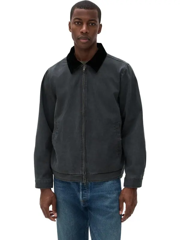 RHYTHM Mirissa Jacket - Worn Black