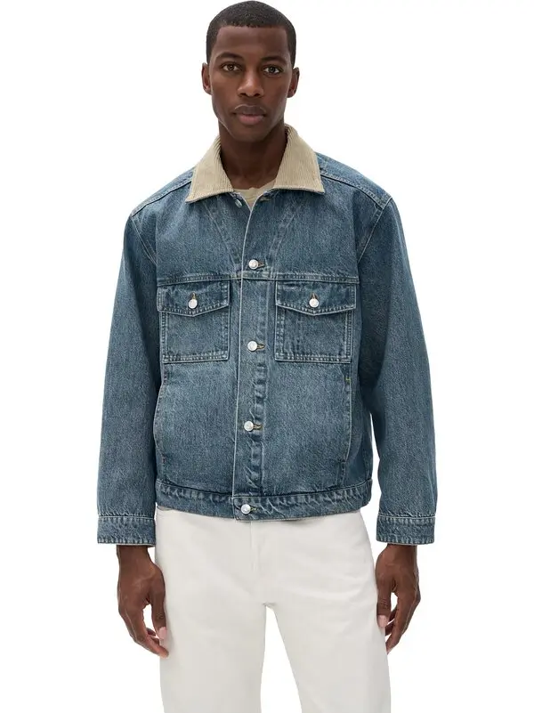 ALEX MILL Tyler Denim Jacket - Albuquerque Wash