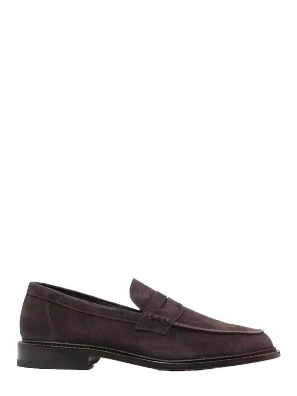 TRICKER'S Penny Leather Loafers - Brown