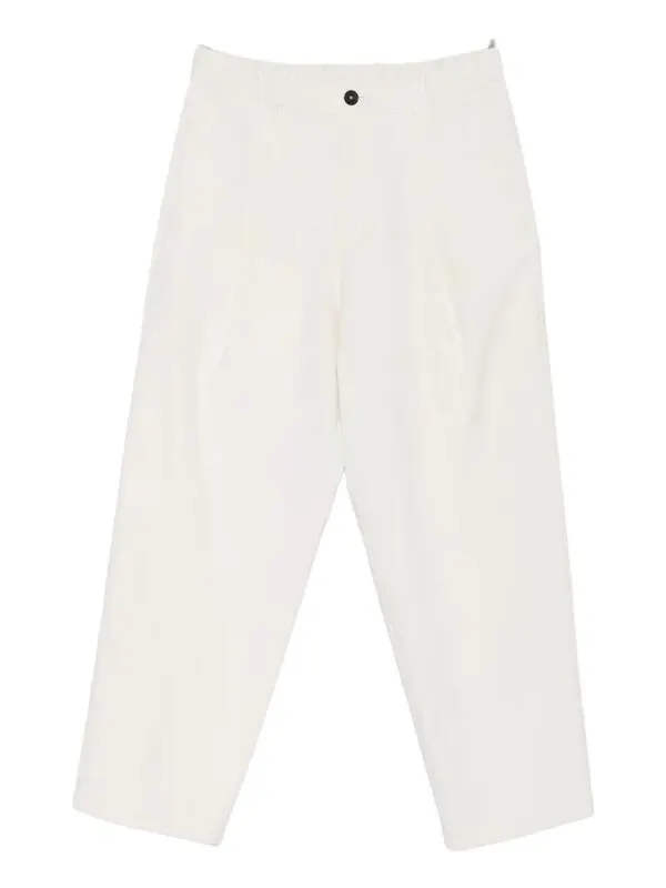 Herno Cropped Trousers - White