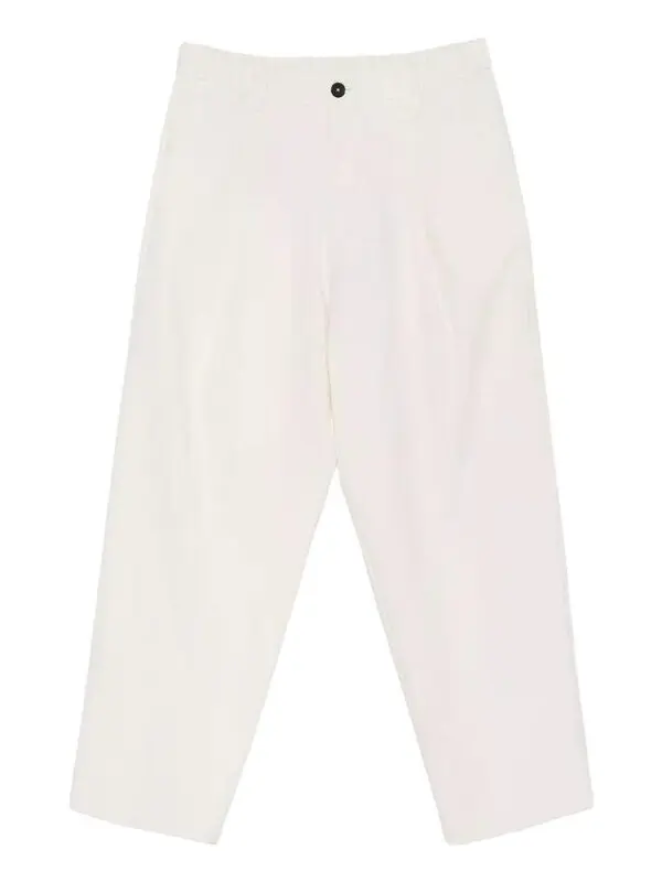 Herno Pleated Trousers - White