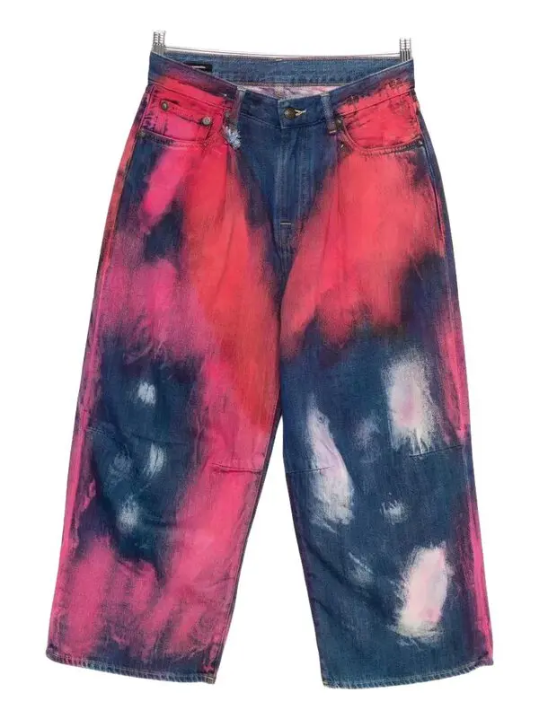 R13 Tie-dye Jeans - Pink
