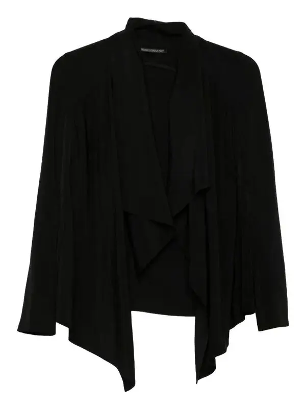 Yohji Yamamoto Draped Jacket - Black