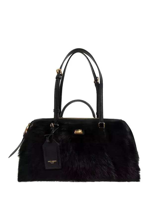 Dolce & Gabbana Vittoria Tote Bag - Black