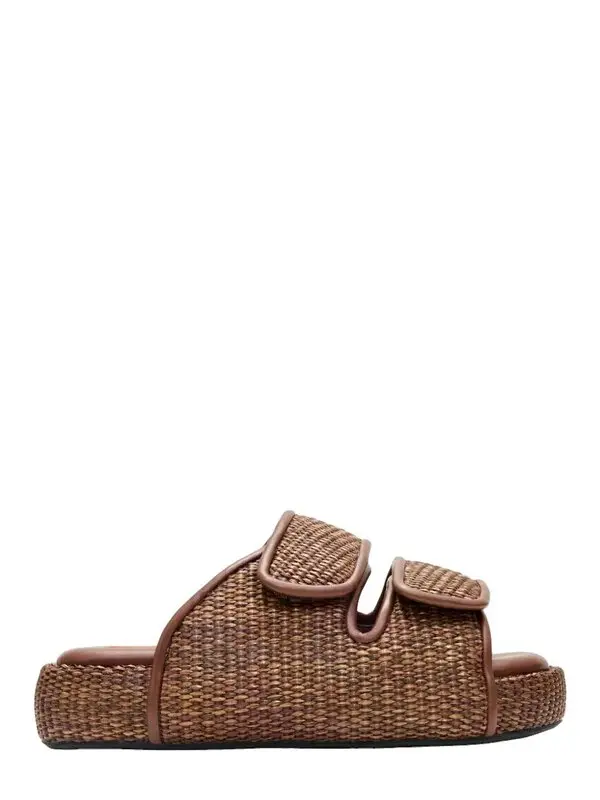 SIMONMILLER Open-toe Platform Sandals - Brown