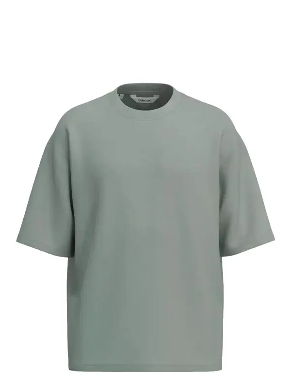 SELECTED Short-sleeve T-shirt - Grey
